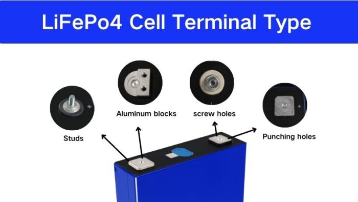 How To Choose LiFePO4 Battery Cells Terminals? - Lightning